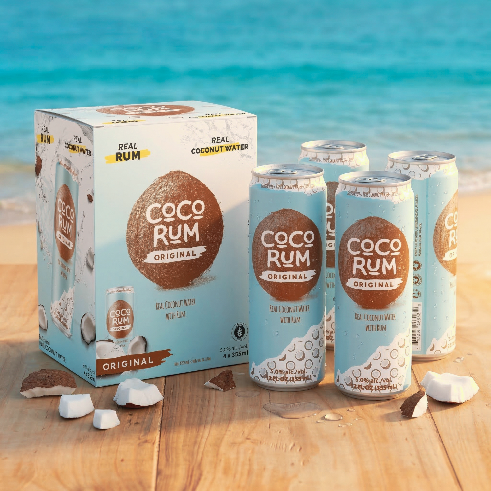 CoCo Rum 4 pack – Coco Vodka